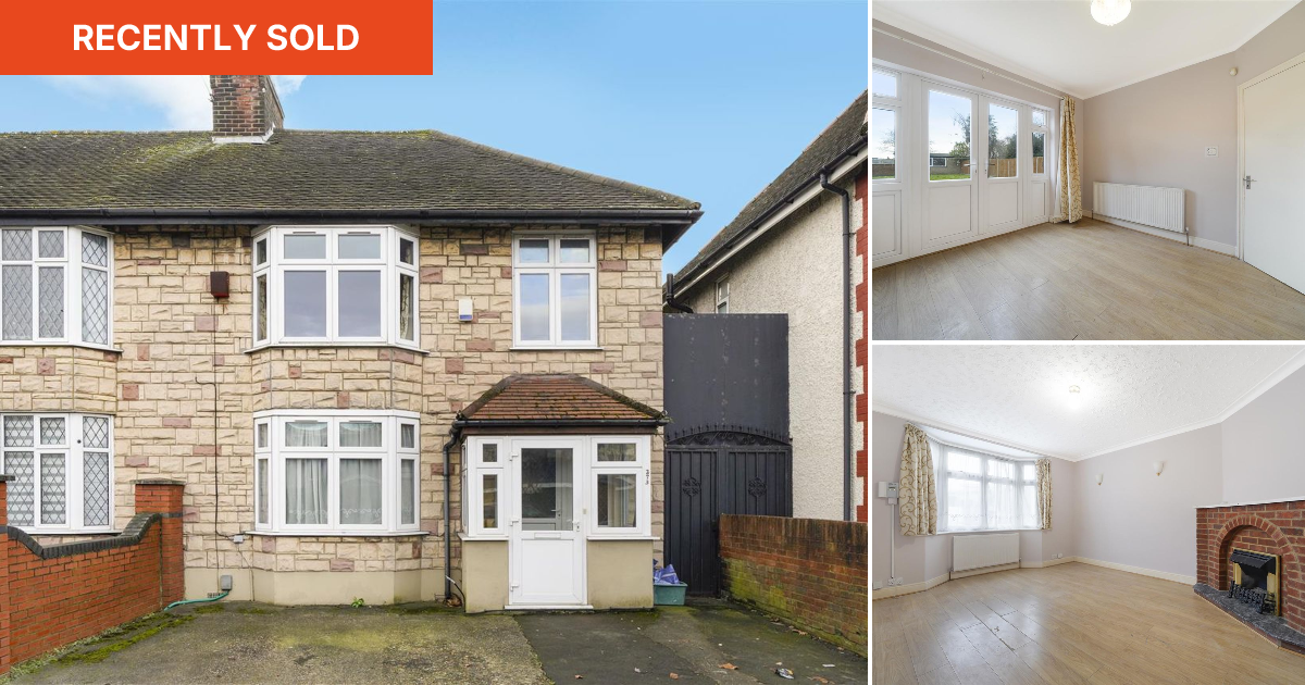 3 bed semi-detached house for sale in East Lane, Wembley | Daniels ...